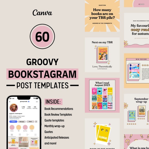 Canva Template Instagram - Etsy