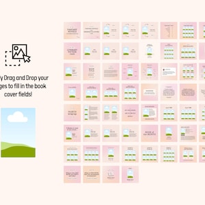 Bookstagram Post Templates | Instagram Post Templates | Blush ...