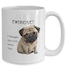Pug Gifts, Pug Mug, Pug Actually, Pug Mom, Funny Pug Gift, Pug Goals ...
