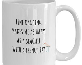 Line Dance Mug - Etsy