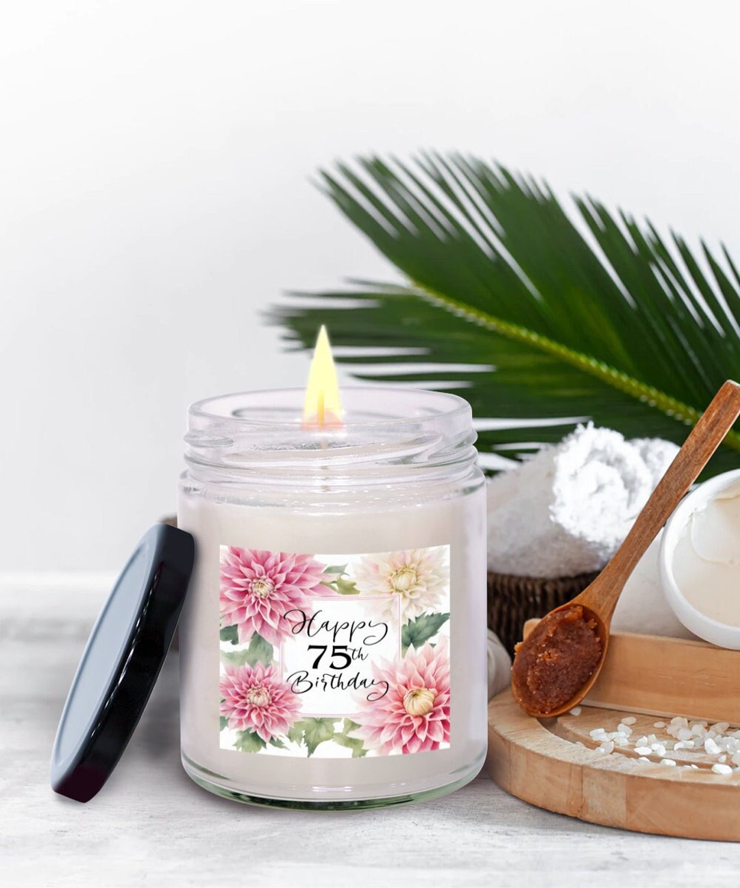 75th Birthday Gifts, 75th Birthday Gift for Women, 75th Birthday Candle ...