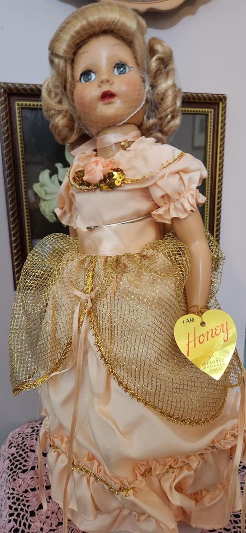 Honey Cinderella by Effanbee Ca 1998, Replica of Original Cinderella ...