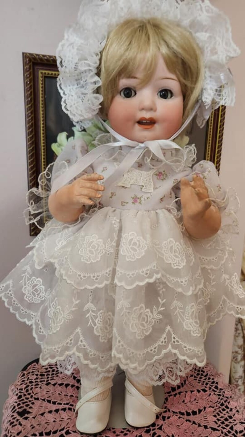Ernst Heubach 17" Character Baby Doll, Circa 1910 With Jointed, Bent ...