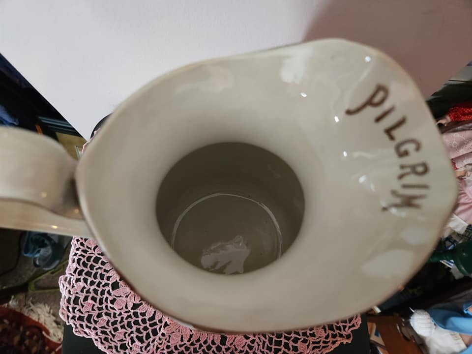 Rare Buffalo Pottery pilgrim Pitcher Circa 1908 - Etsy