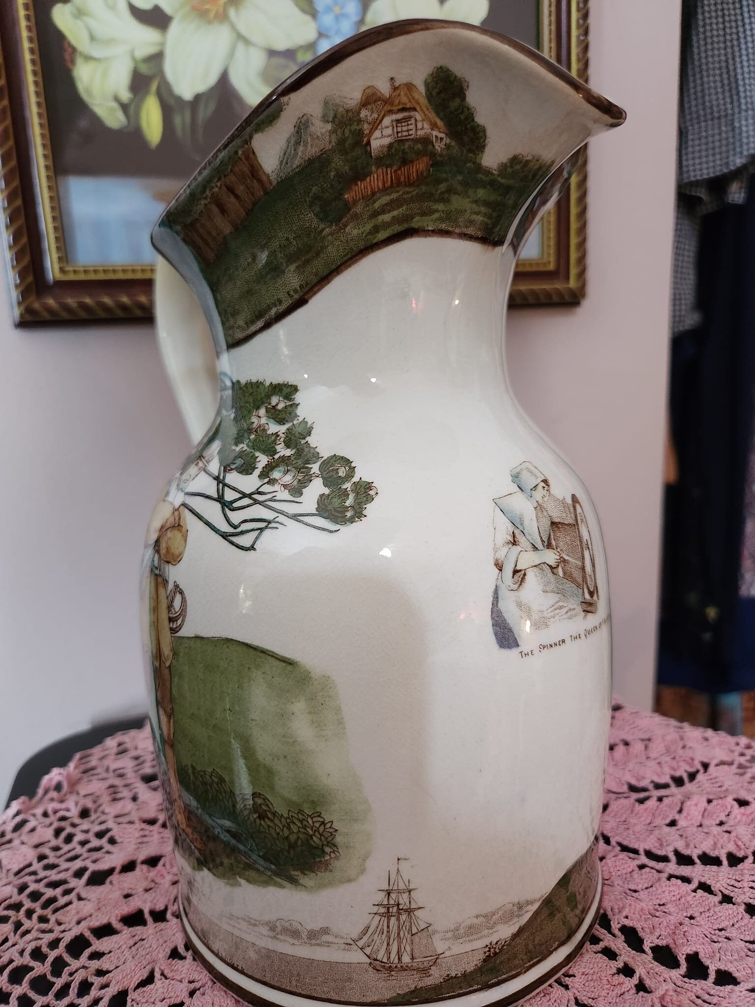 Rare Buffalo Pottery pilgrim Pitcher Circa 1908 - Etsy