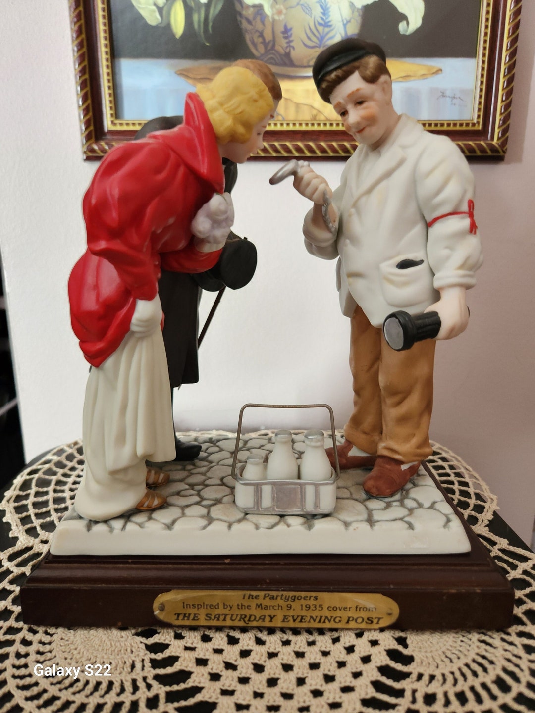 The Partygoers, as Inspired by the Saturday Evening Post March 9, 1935 ...