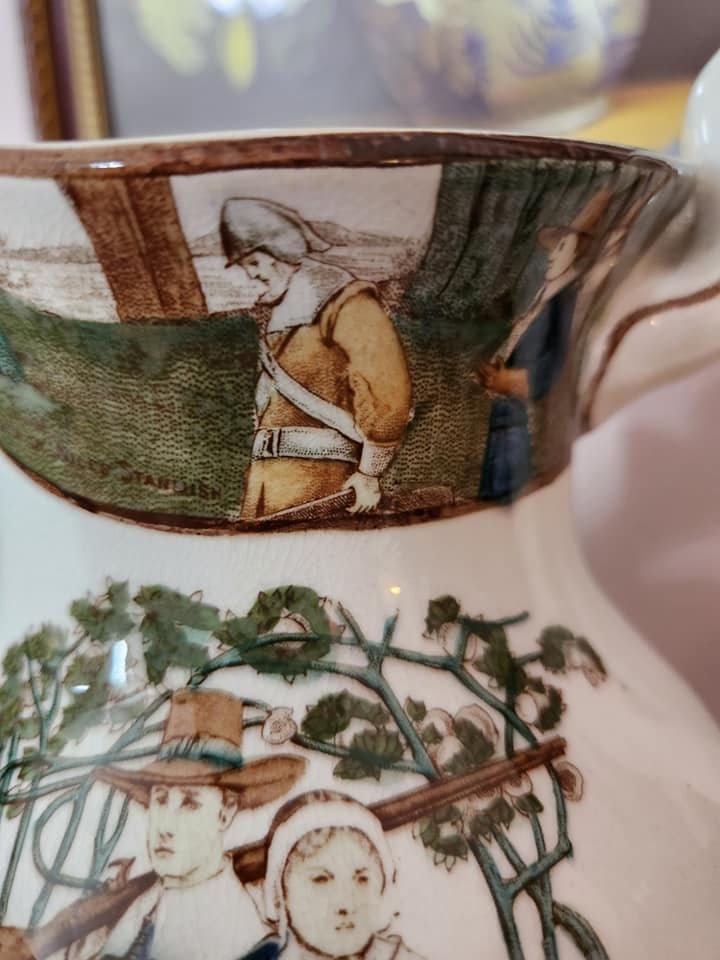 Rare Buffalo Pottery pilgrim Pitcher Circa 1908 - Etsy