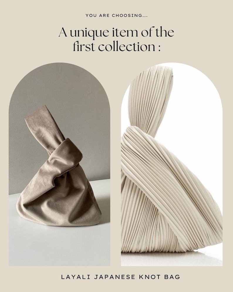 Japanese Knot Bag Sewing Pattern PDF Download – Minimalist Bag Pattern ...