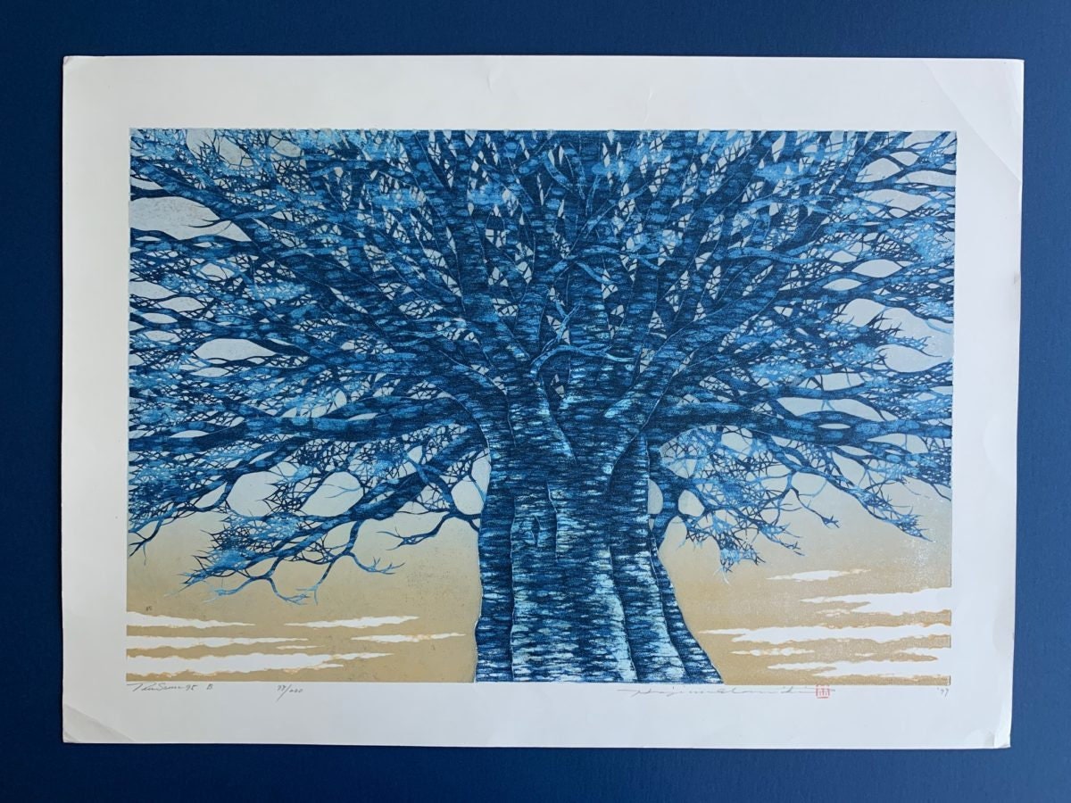 Hajime Namiki: tree Scene 95b - Etsy