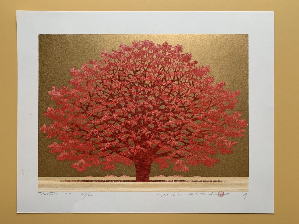 Hajime Namiki: tree Scene 140 - Etsy