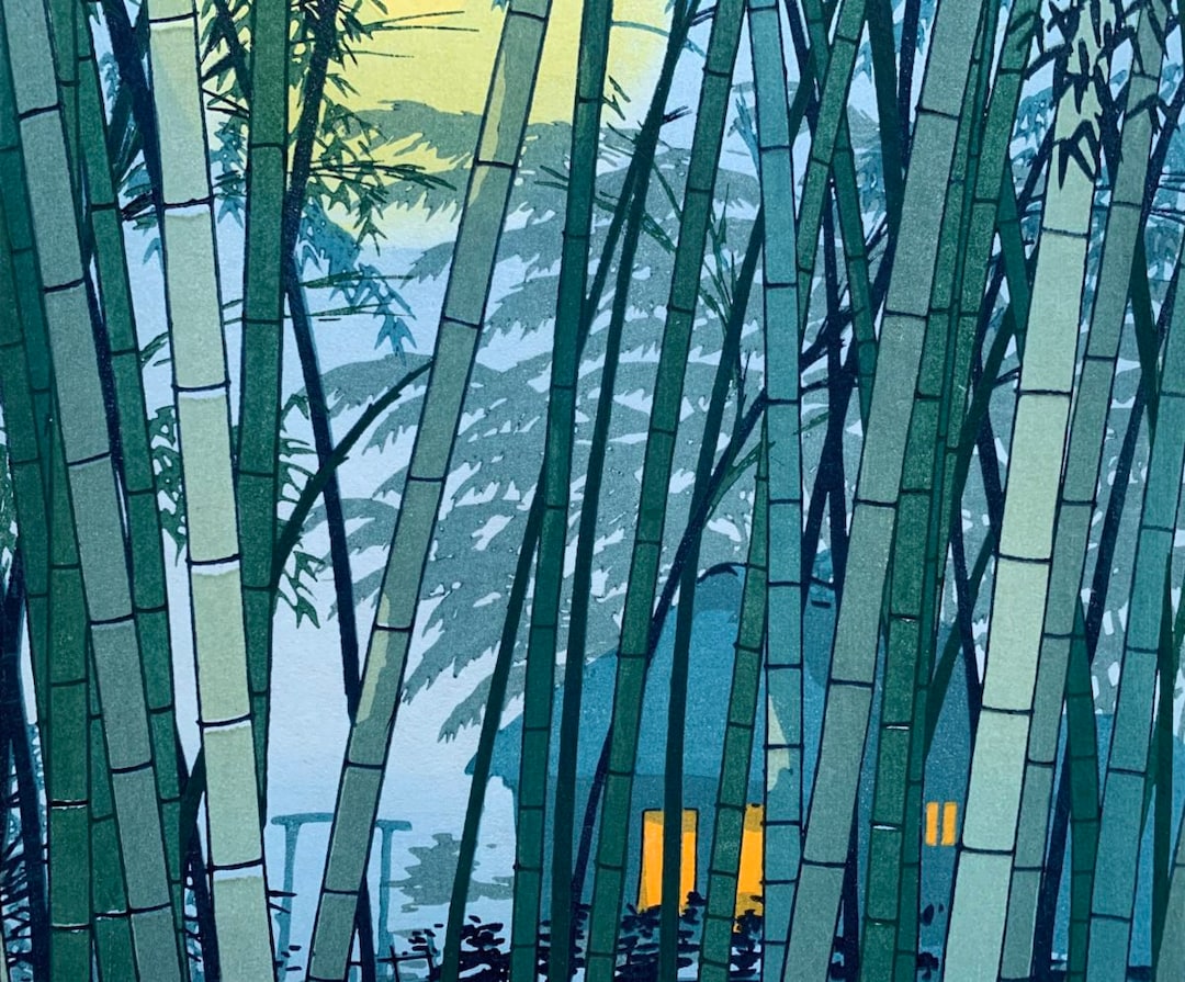 Shiro Kasamatsu: "bamboo in Early Summer" - Etsy