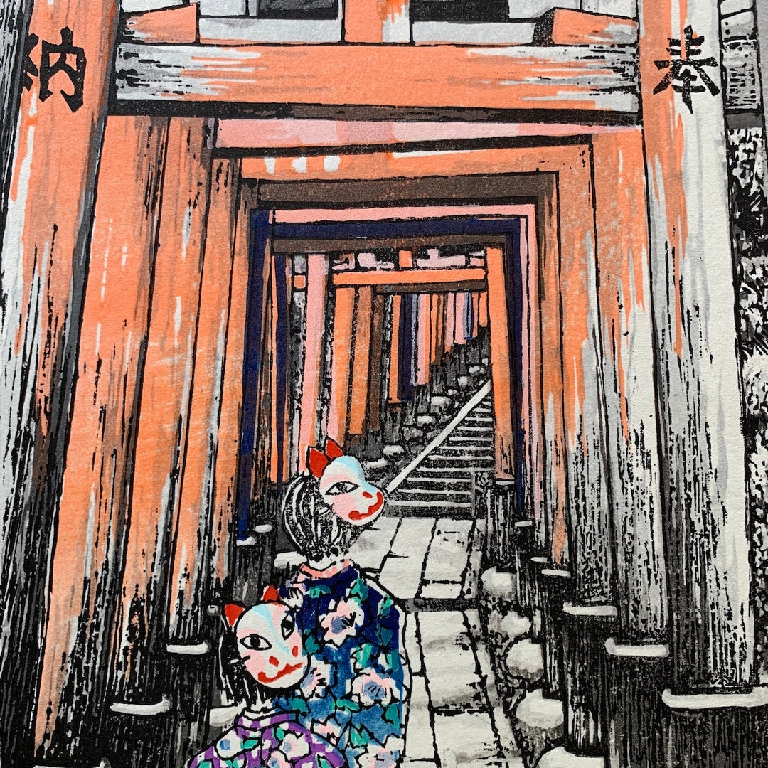 Fu Takenaka: the 1,000 Torii at Kyoto's Fushima Inari Shrine - Etsy