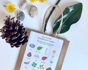 Outdoor Scavenger Hunt - Etsy