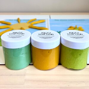 Spring-themed Playdough Learning Mats: Educational Sensory Activity - Etsy