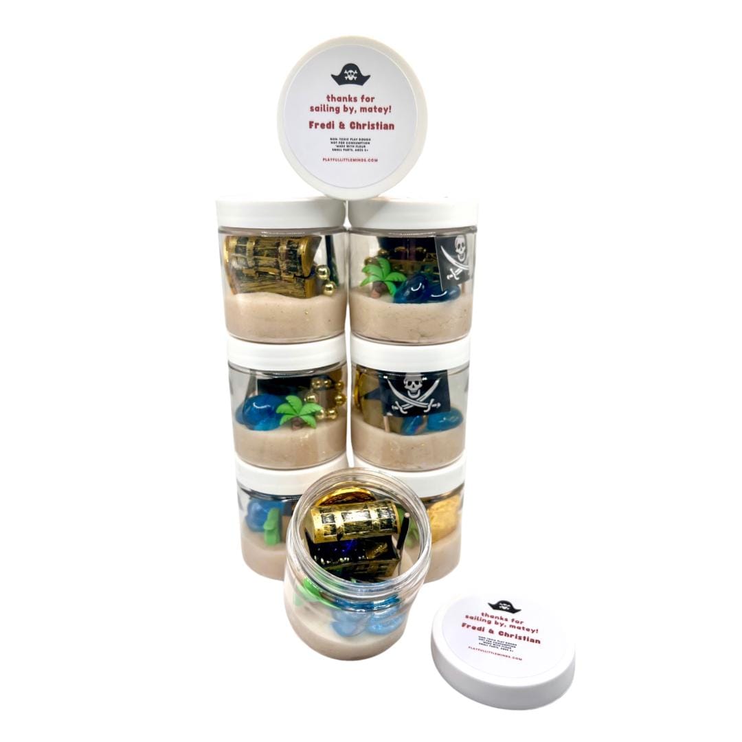 Pirate-themed Play Dough Party Favors for Kids' Birthday Celebration - Etsy