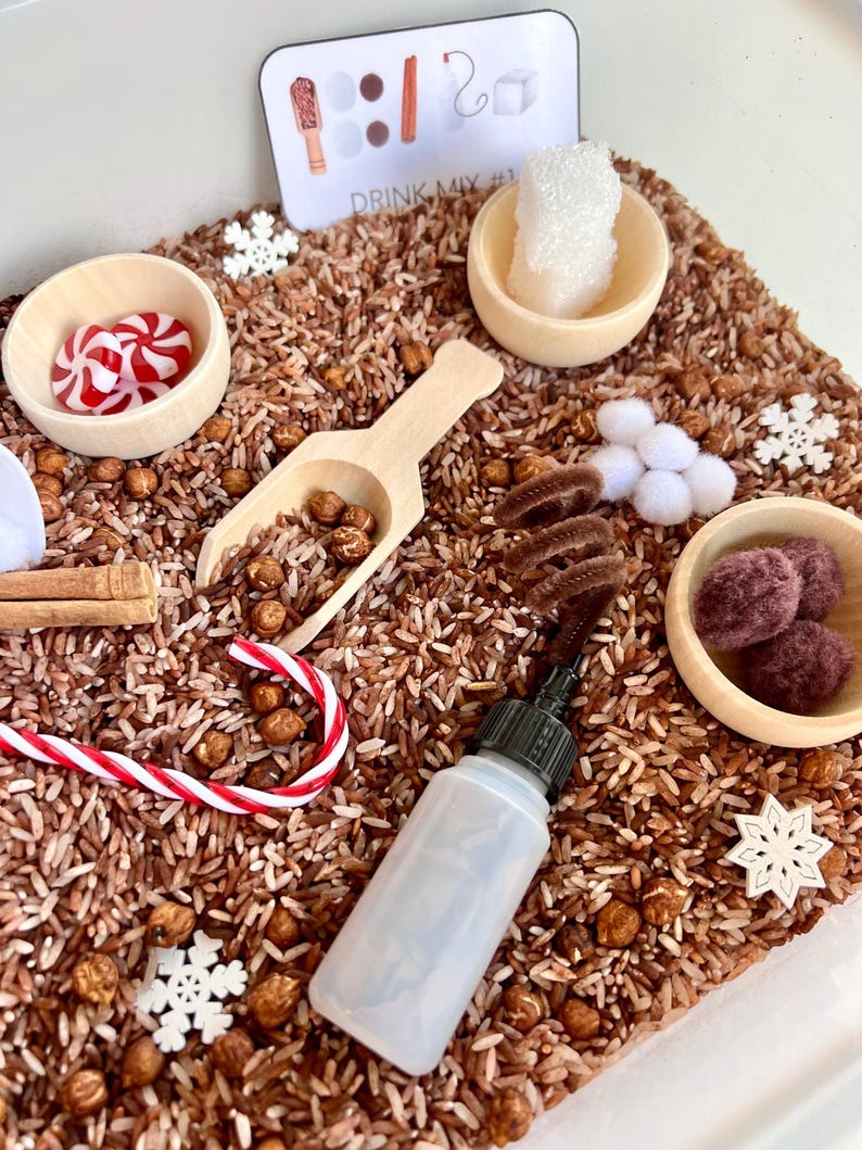 Sensory Pretend Play Cocoa Kit for Imaginative Learning Fun - Etsy