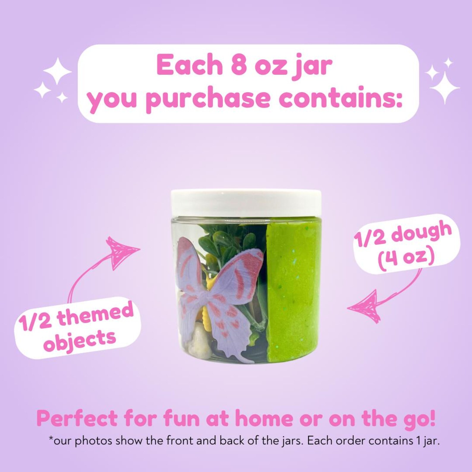 Butterfly & Bug Playdough Sensory Kit: Educational Insect-themed Play ...
