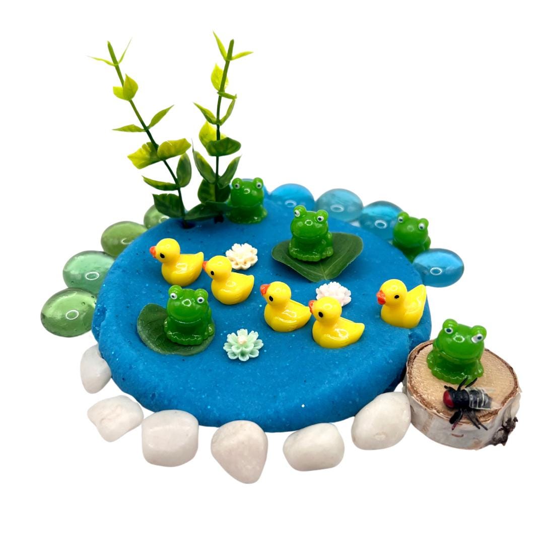 Duck Pond Playdough Kit: Educational Toy for Kids | Nursery Rhyme ...