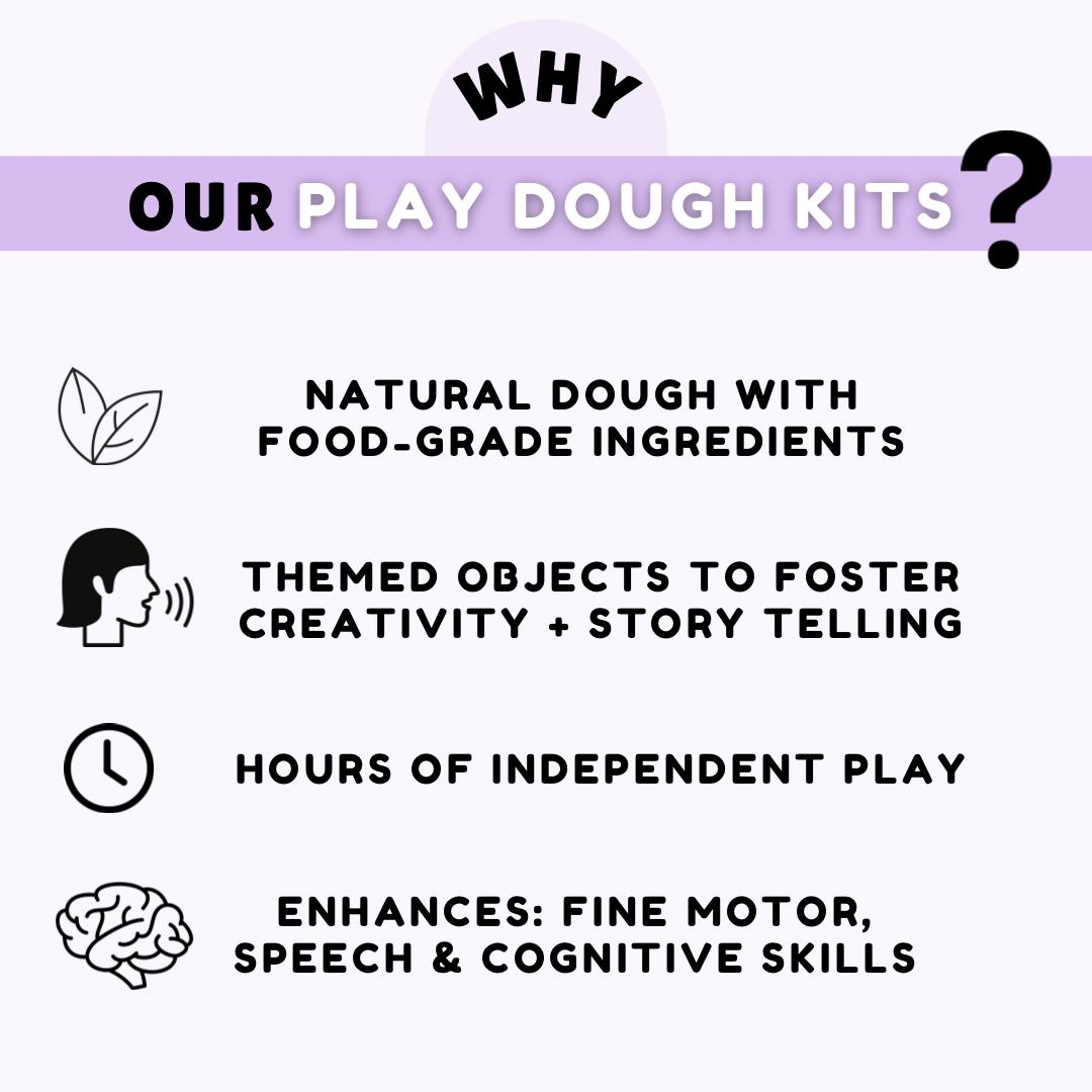 Butterfly & Bug Playdough Sensory Kit: Educational Insect-themed Play ...