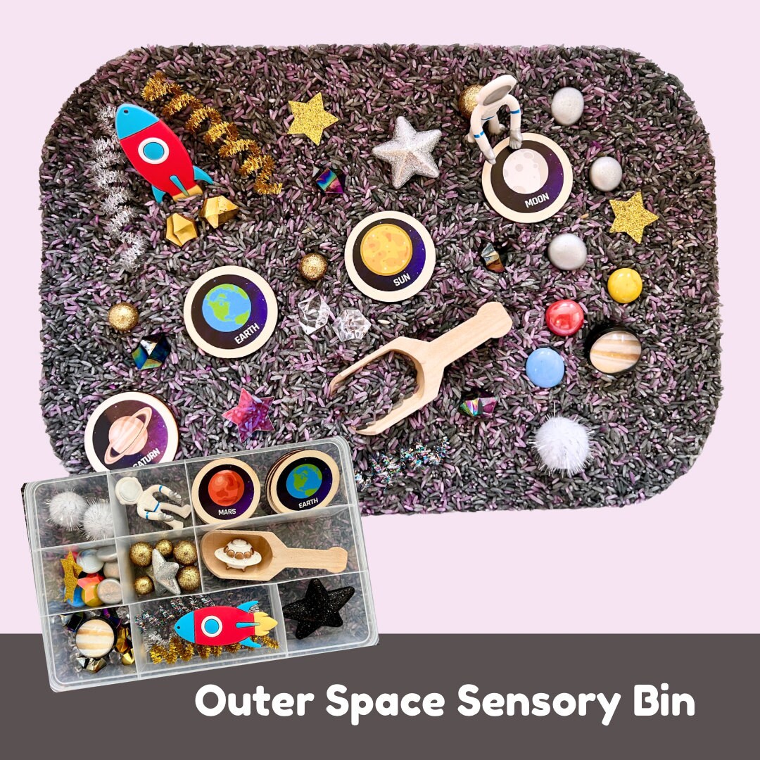 Astronaut Sensory Bin - Etsy
