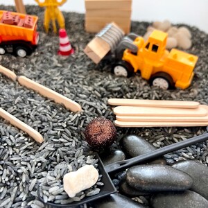 Construction Site Sensory Play Kit for Kids Imaginative Activity Bin - Etsy
