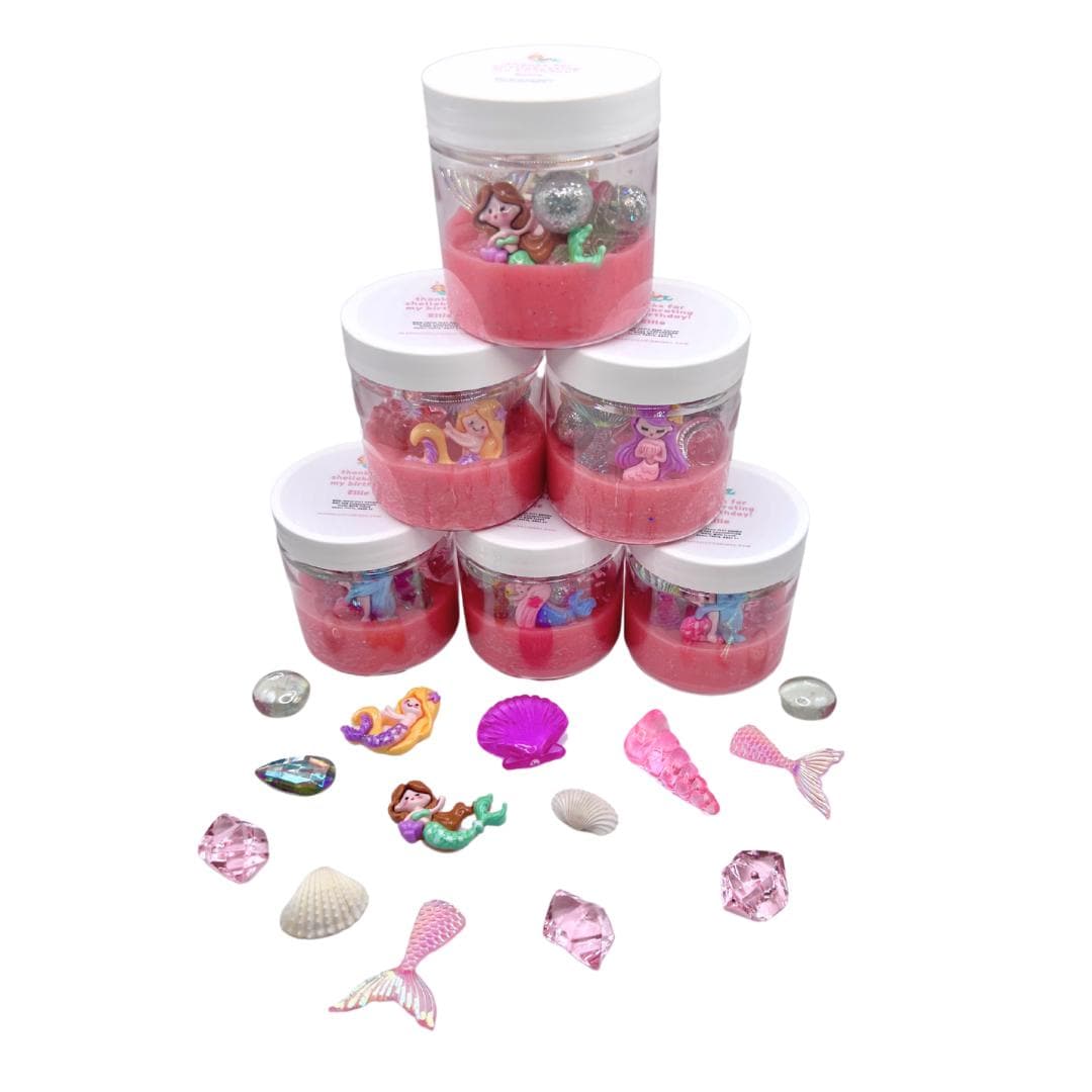 Custom Mermaid Play Dough Favors for Birthday Party Goodie Bags - Etsy