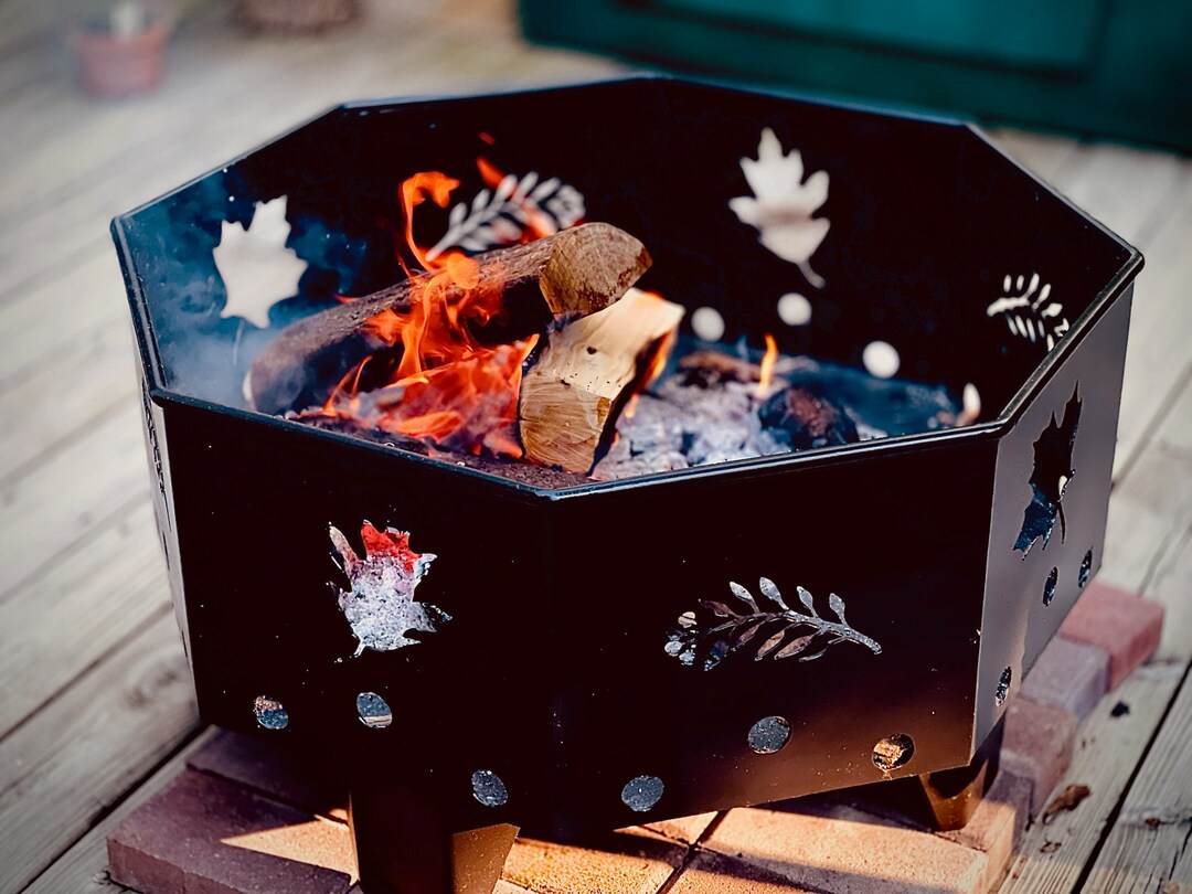 Octagon Fire Ring - Etsy