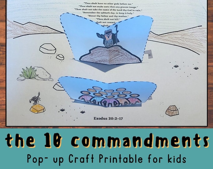 Noah's Ark Printable, Bible Activity for Kids, Genesis Old Testament ...