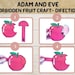 Adam and Eve Bible Craft for Kids, the Fall, Sunday School Craft ...