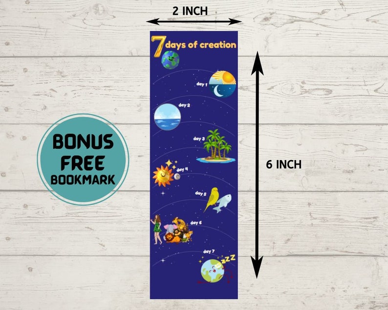 Days of Creation Bundle, Sunday School Activity, Bible Lesson Pages ...