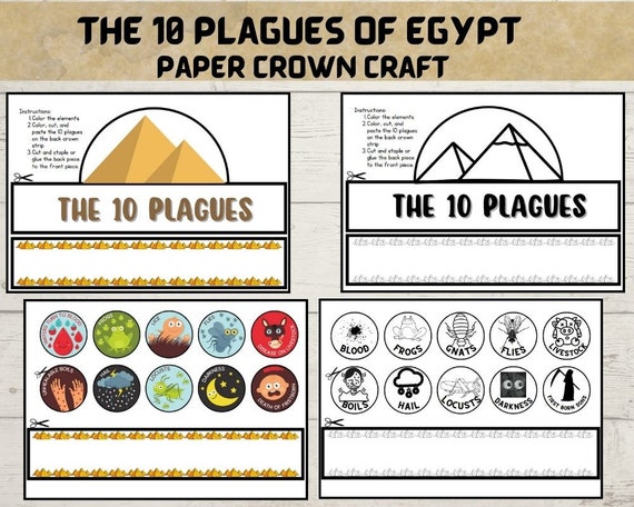 Ten Plagues Craft