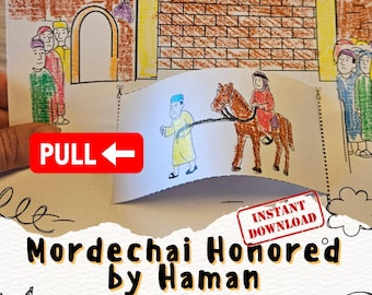 Esther's Bible Story Craft: Finger Puppets, Sunday School Activity ...