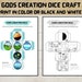 Days of Creation Printable, Bible Activity for Kids, Genesis, Old ...