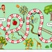 Adam and Eve Bible Story Game Activities for Kids, Chutes Snakes and ...