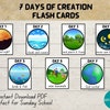 7 Days of Creation Printable, Bible Activity for Kids, Genesis Old ...