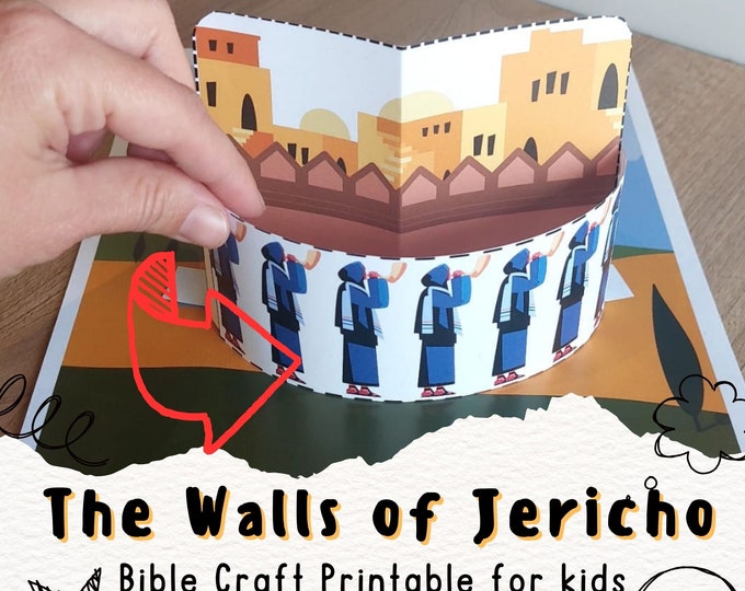 Jericho Coloring Page - Etsy