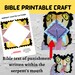 Adam and Eve Printable, Serpent, Snake, Sunday School Craft, Bible ...