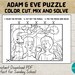 Adam and Eve, Bible Activity, Homeschool Printable, Garden of Eden ...