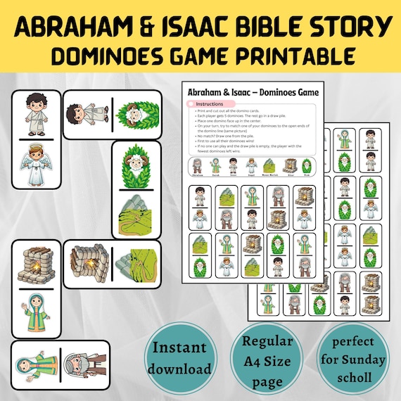 Abraham And Isaac Lesson Activities