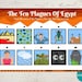 The Ten Plagues of Egypt Printable, Bible Activity for Kids, Old ...