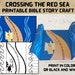 Crossing the Red Sea Printable, Sunday School Craft, Bible Story ...