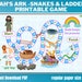 Noah's Ark Printable, Bible Activity for Kids, Genesis Old Testament ...