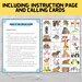 Noah's Ark Bingo Printable, Bible Activity for Kids, Genesis Old ...