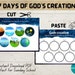 7 Days of Creation Printable, Bible Activity for Kids, Genesis Old ...