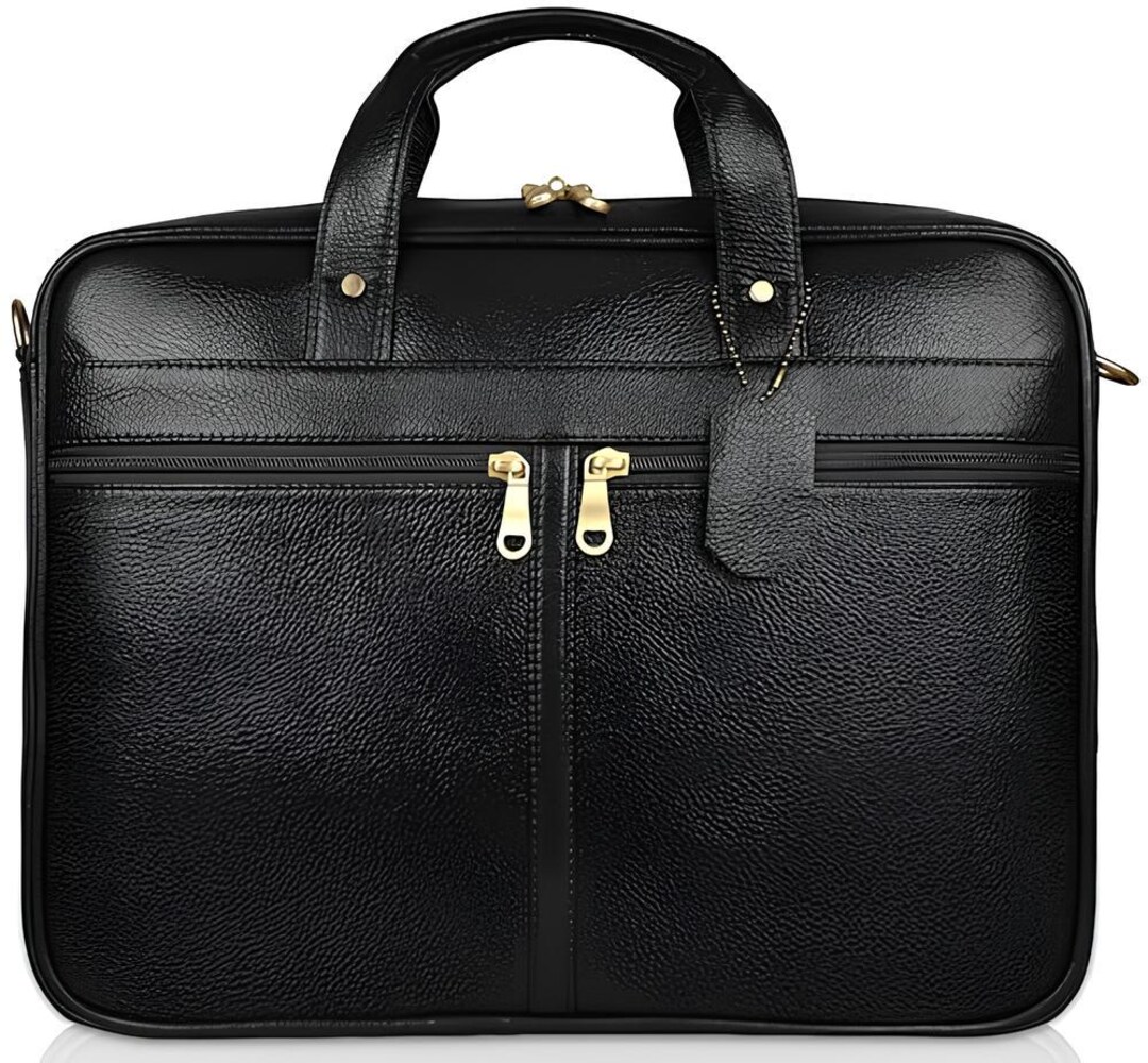 Leather Laptop Briefcase for Men, Leather Business Bag, Leather Office ...