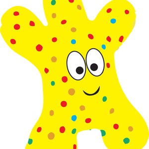 The Haahoos in the Night Garden Characters Cut to Shape Vibrant Colours ...