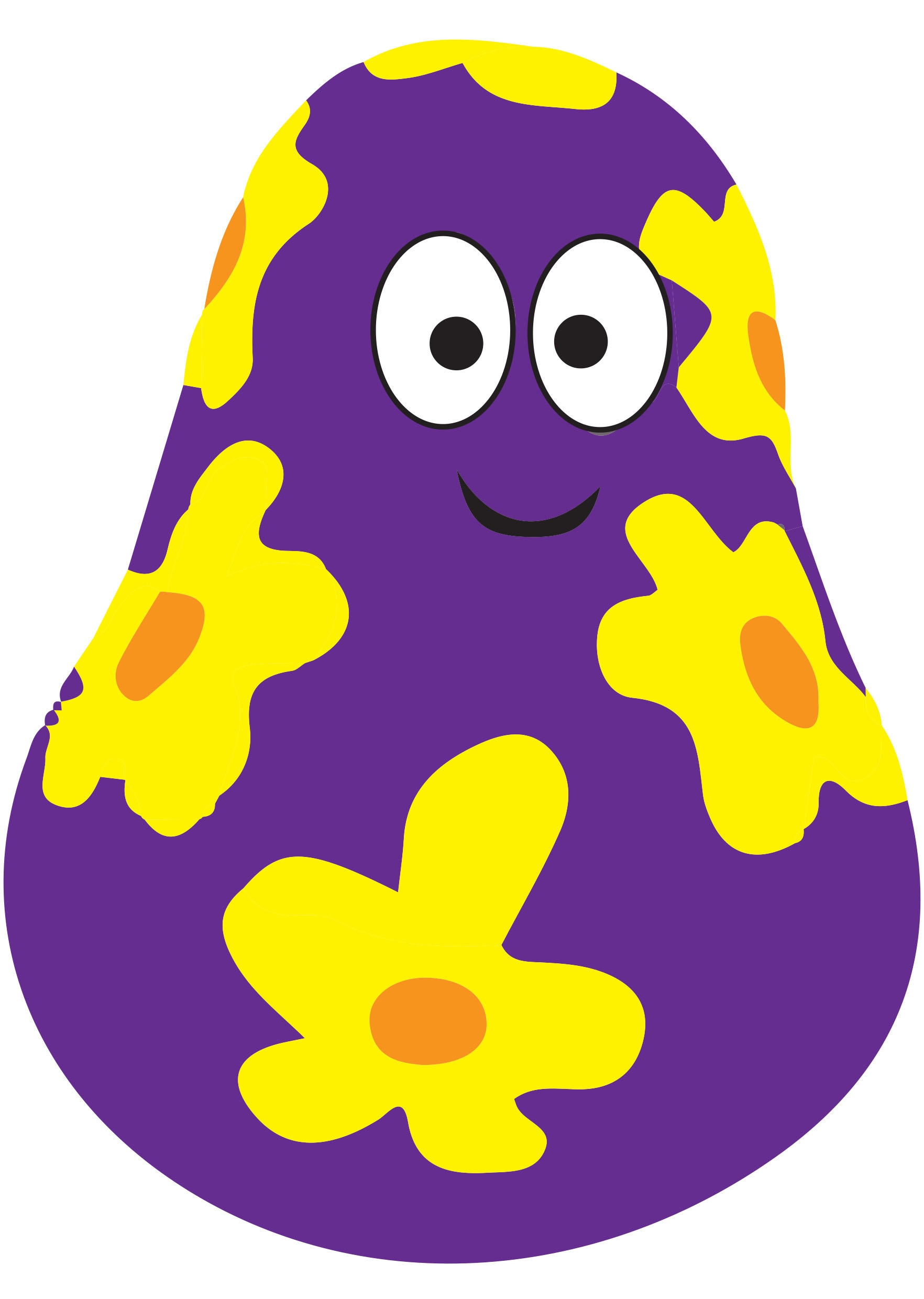 The Haahoos in the Night Garden Characters Cut to Shape Vibrant Colours ...