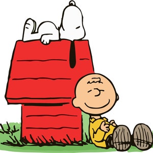 Peanuts Snoopy Charlie Brown Wall Stickers Cut to Shape Vibrant Colours ...