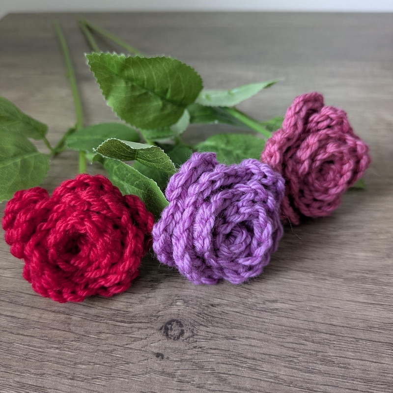 Wool Flowers - Etsy