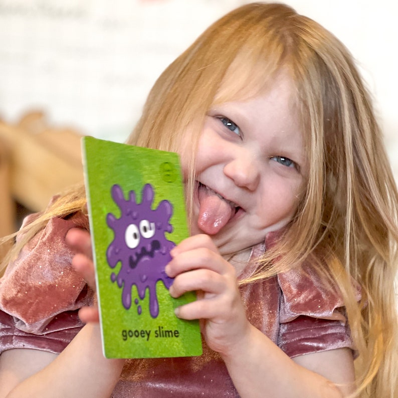 Toddler and Kids Card Game Yuck or Yum Educational Travel Toy/activity ...